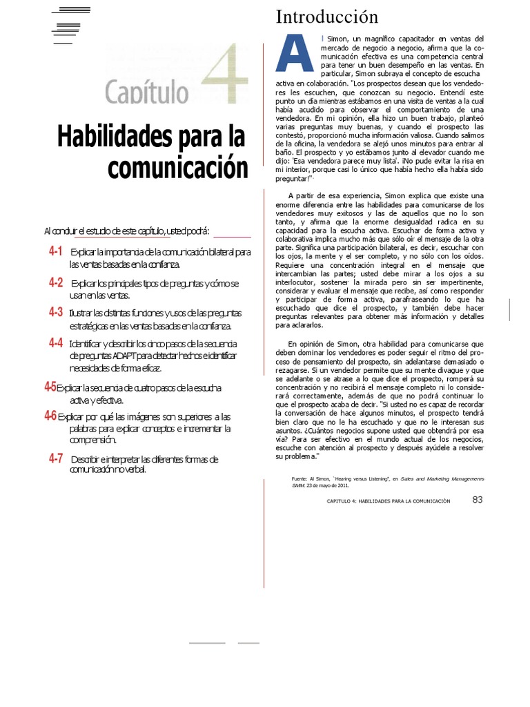 001 - Ingram Cap4 83 - 104 | PDF | Comunicación | Pensamiento