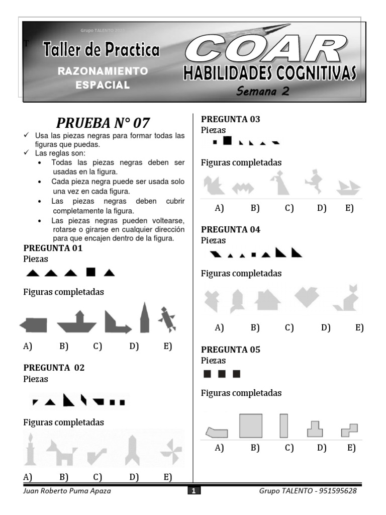4ta Practica Prueba 7 | PDF