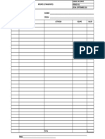 Formato Vale de Entrada de Mercancia de Almacen | PDF