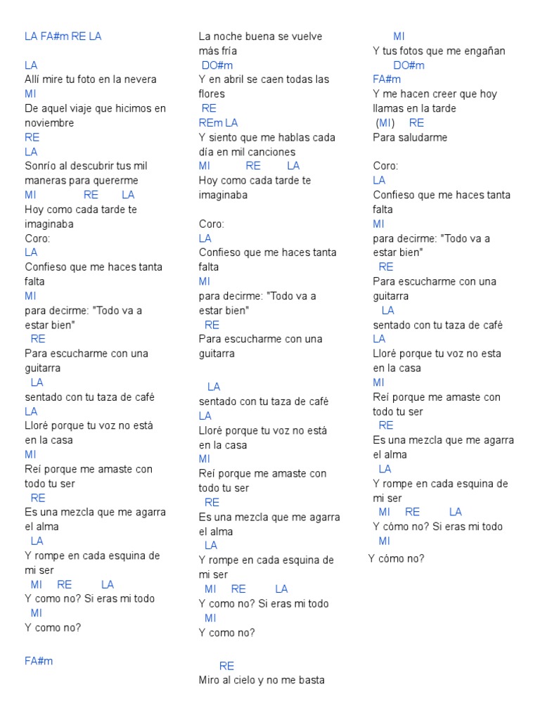 Kany Garcia Confieso | PDF