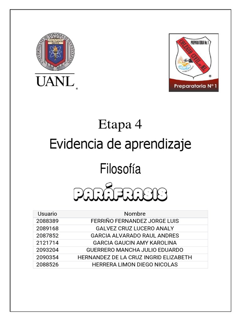 EV4 FILOSOFIA CONCLUSION-individual | PDF | Positivismo | Conocimiento
