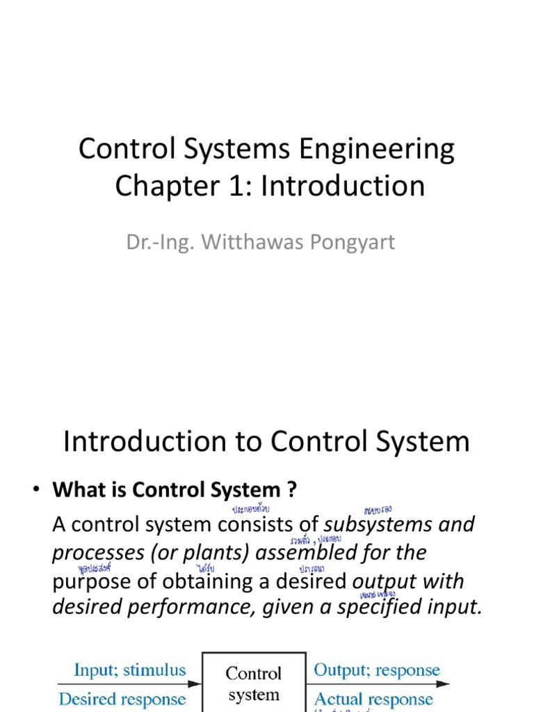 Presentation1 Control | PDF | Control System | Feedback