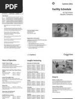 Gordon Head Rec Centre Swim Schedule | PDF | Swimming