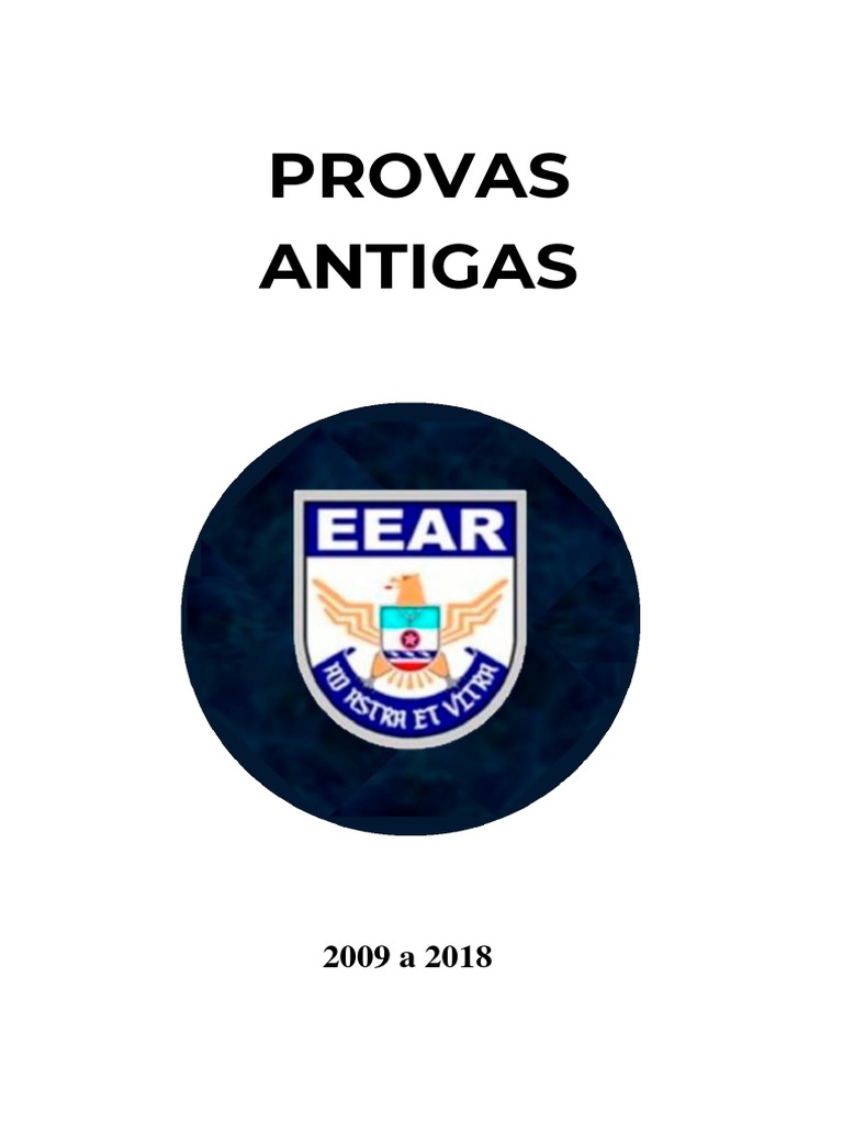 Provas Eear 2009-2018 - EEAR BRASIL | PDF | Linguística | Gramática
