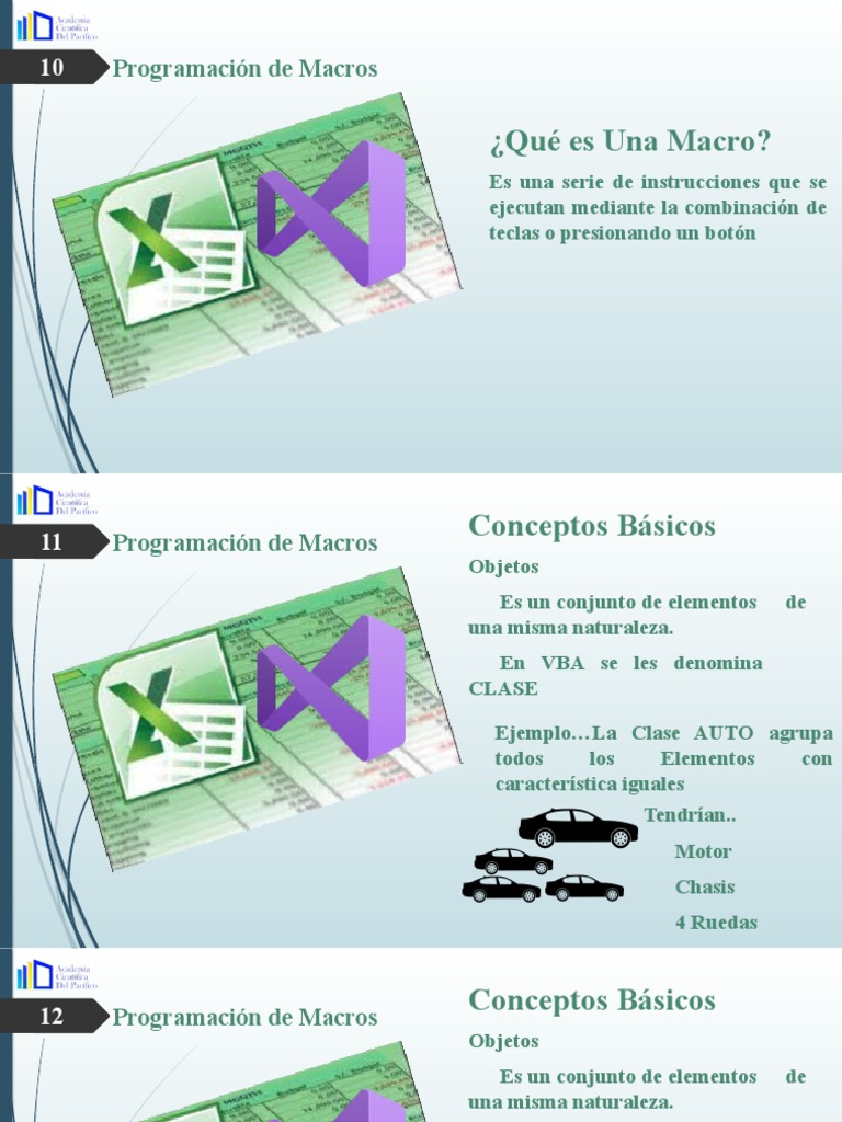 Clase 02 EXCEL AVANZADO | PDF | Macro (informática) | Visual Basic para Aplicaciones