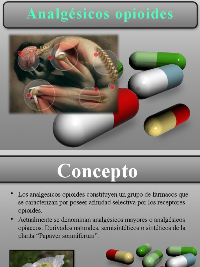 Analgésicos Opioides | PDF | Opioide | Naloxona