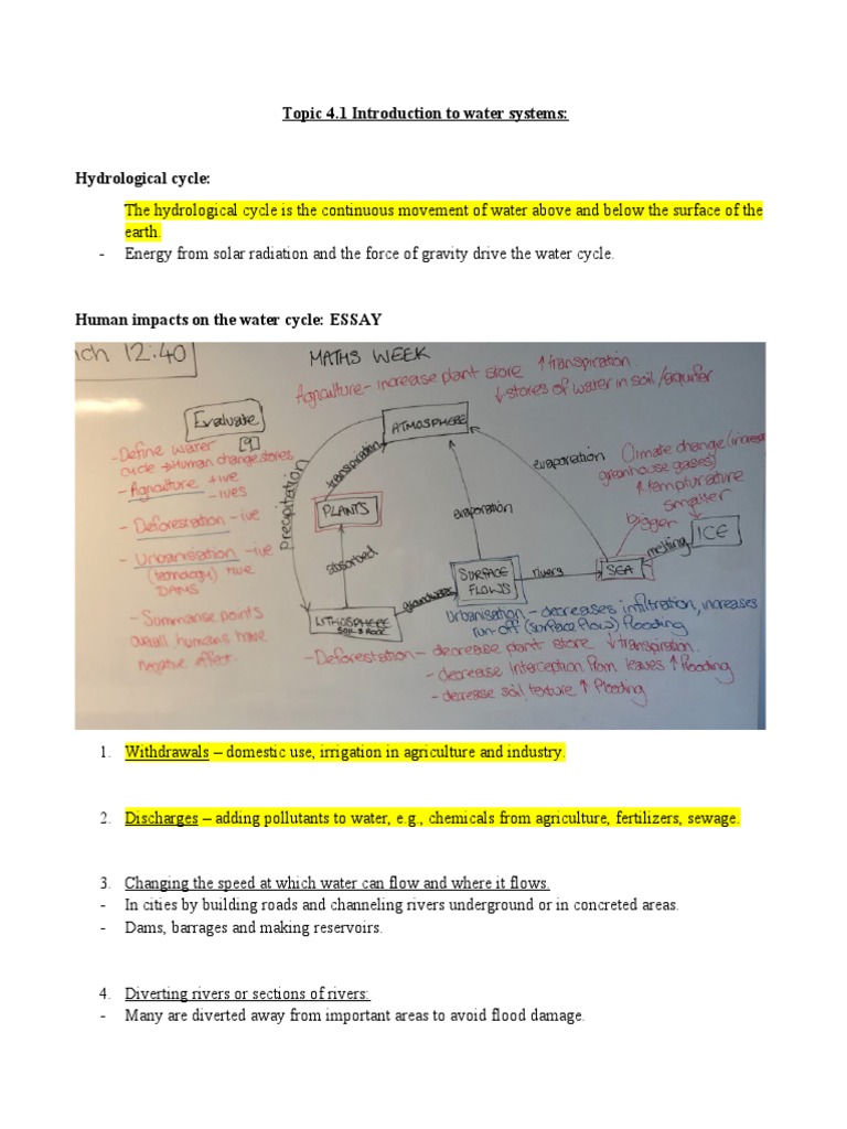 ESS - Topic 4 Summary | PDF | Home & Garden