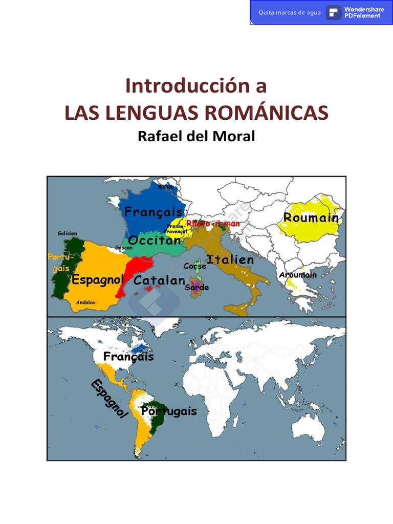 Introduccion A Las Las Lenguas Romanicas | PDF | latín | Lengua española