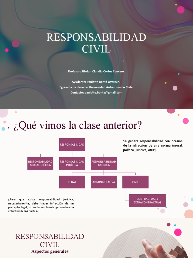 Responsabilidad Civil | PDF