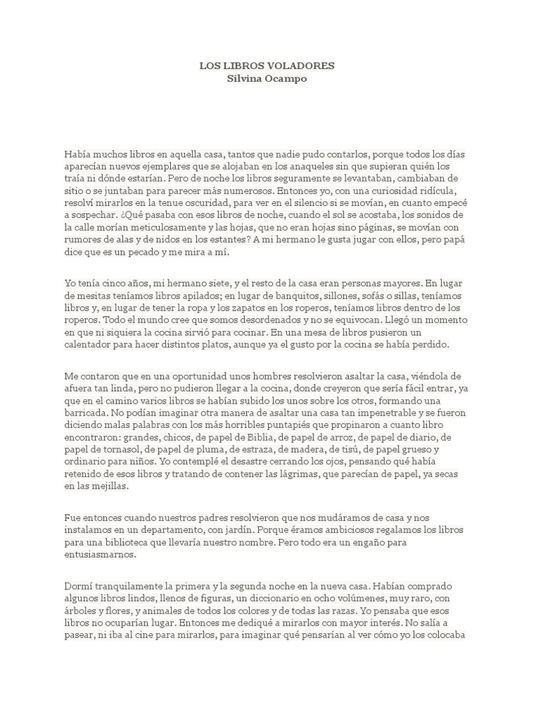 Los Libros Voladores | PDF