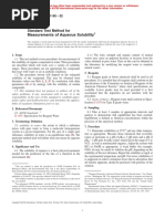 ASTM E203-16 - Water Using Volumetric Karl Fischer Titration | PDF | Titration | Chemistry