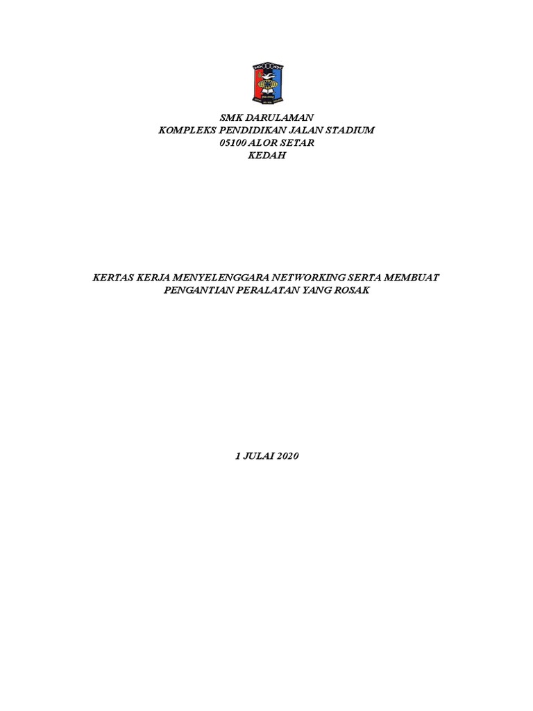 SMKD Kertas Kerja SIARAYA (8 2 2023) | PDF