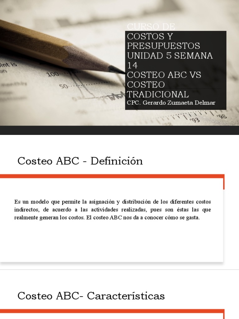 Costeo ABC vs. Tradicional: Claves y Ventajas | PDF | Negocios