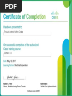 Ccna Certificate | PDF