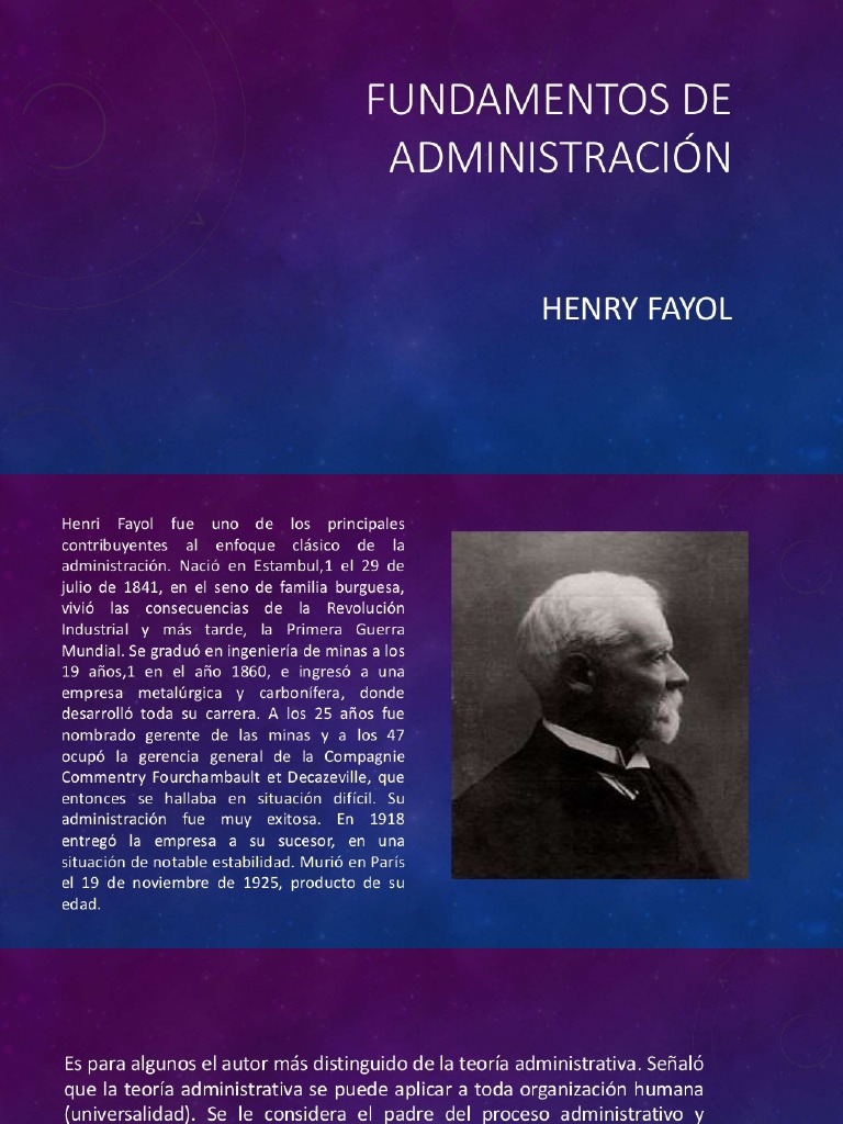 PDF Exposicion Henry Fayol - Compress | PDF