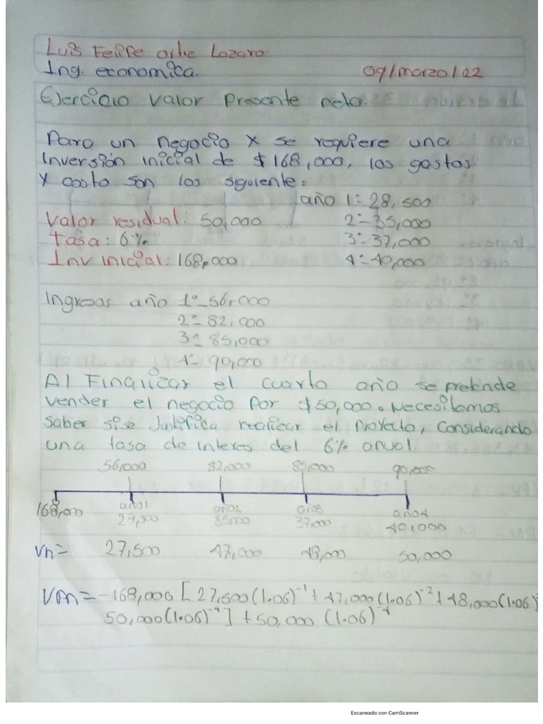 Valor Mero Ejercicios 2 | PDF