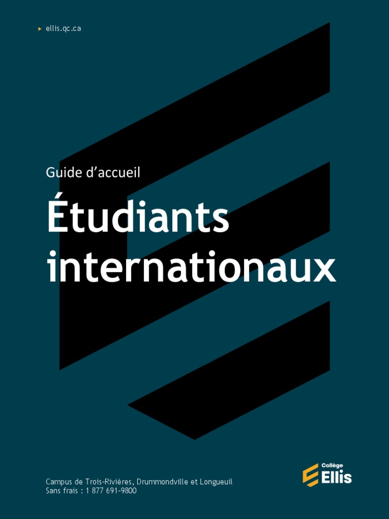 Guide D'accueil Des Etudiants Internationaux 2022-2023 | PDF | Visa (Document) | Canada