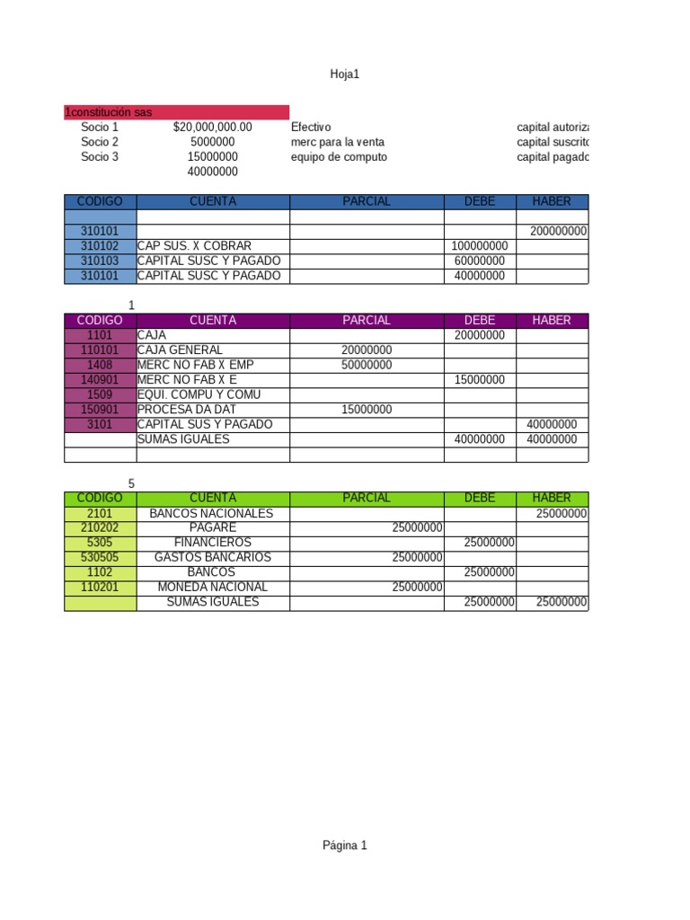 Actividad Excel | PDF | Dinero | Bancario