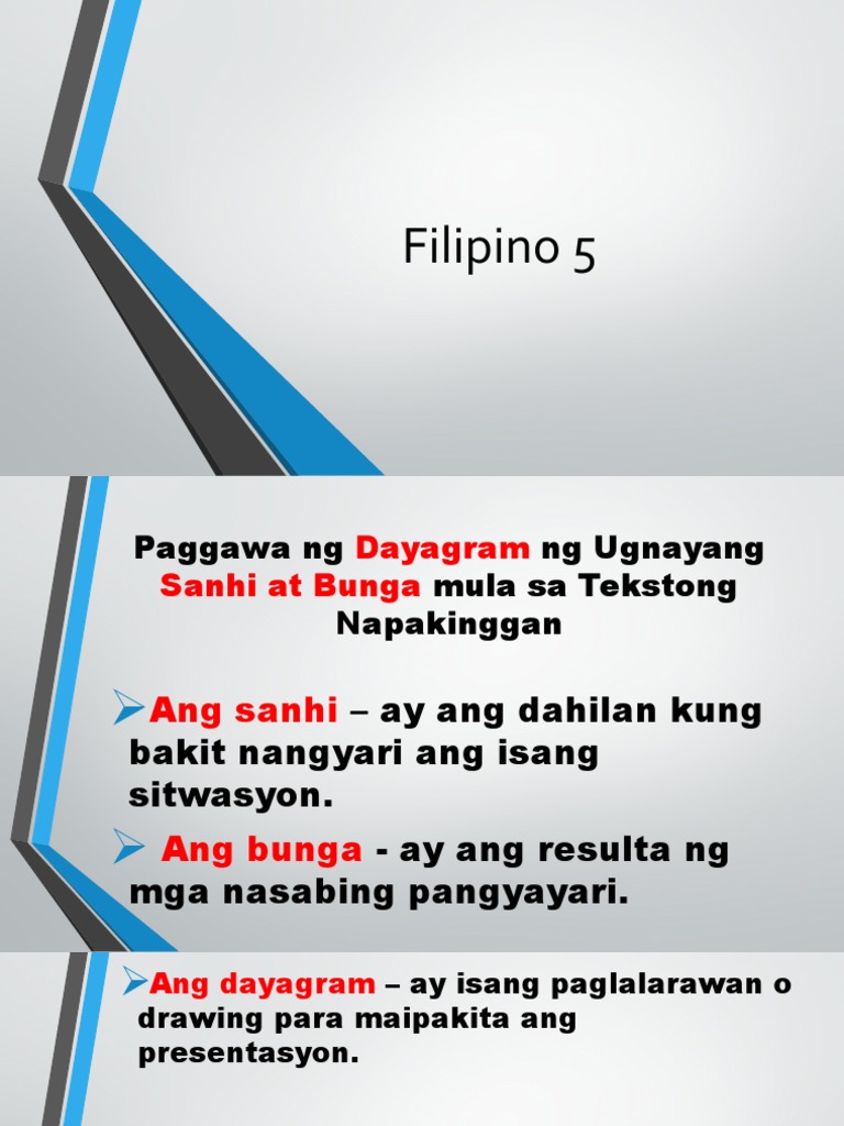 Filipino 5 | PDF