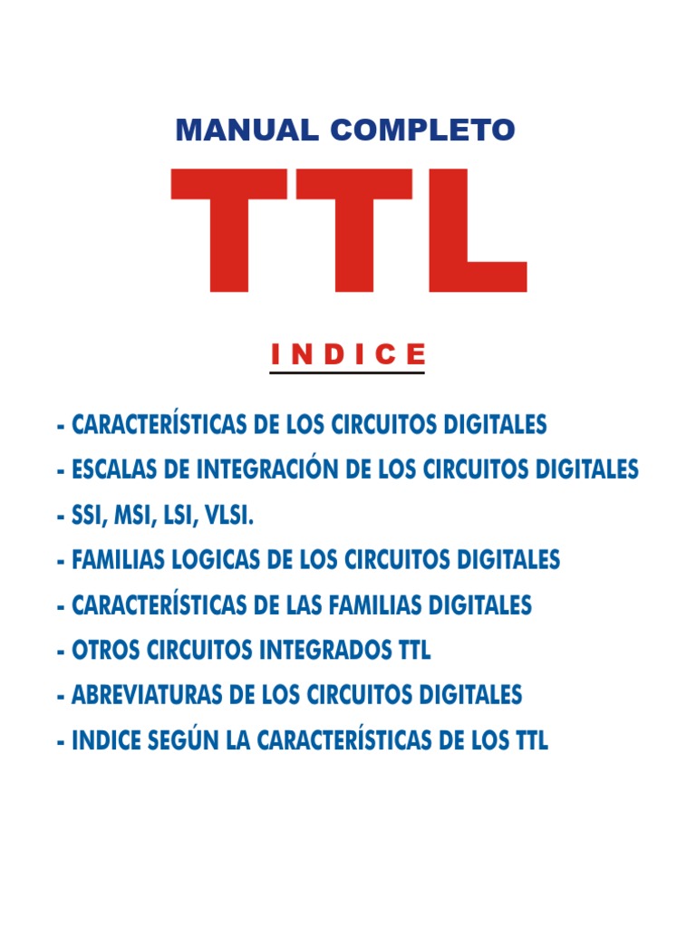 Manual TTL | PDF | Informática