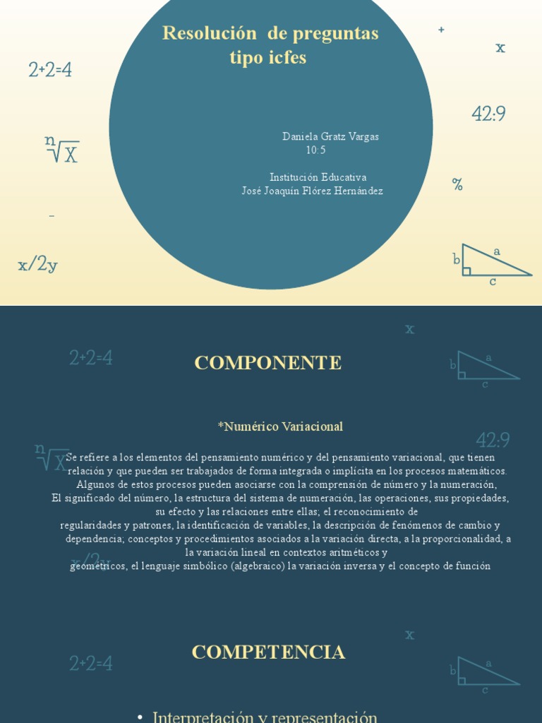 Resolución de Preguntas Tipo Icfes | PDF