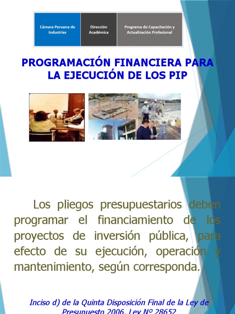 1.programacion Financiera | PDF | Plan de estudios | Evaluación