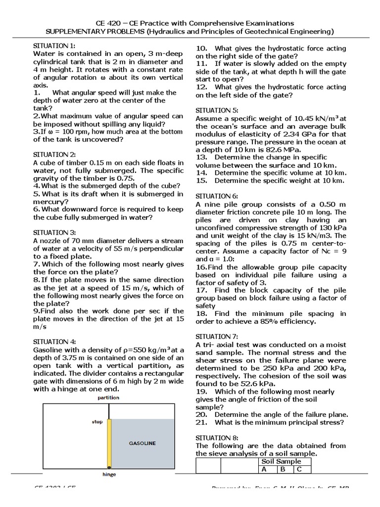 Supplementary Problems HGE | PDF | Applied And Interdisciplinary Physics | Physical Sciences