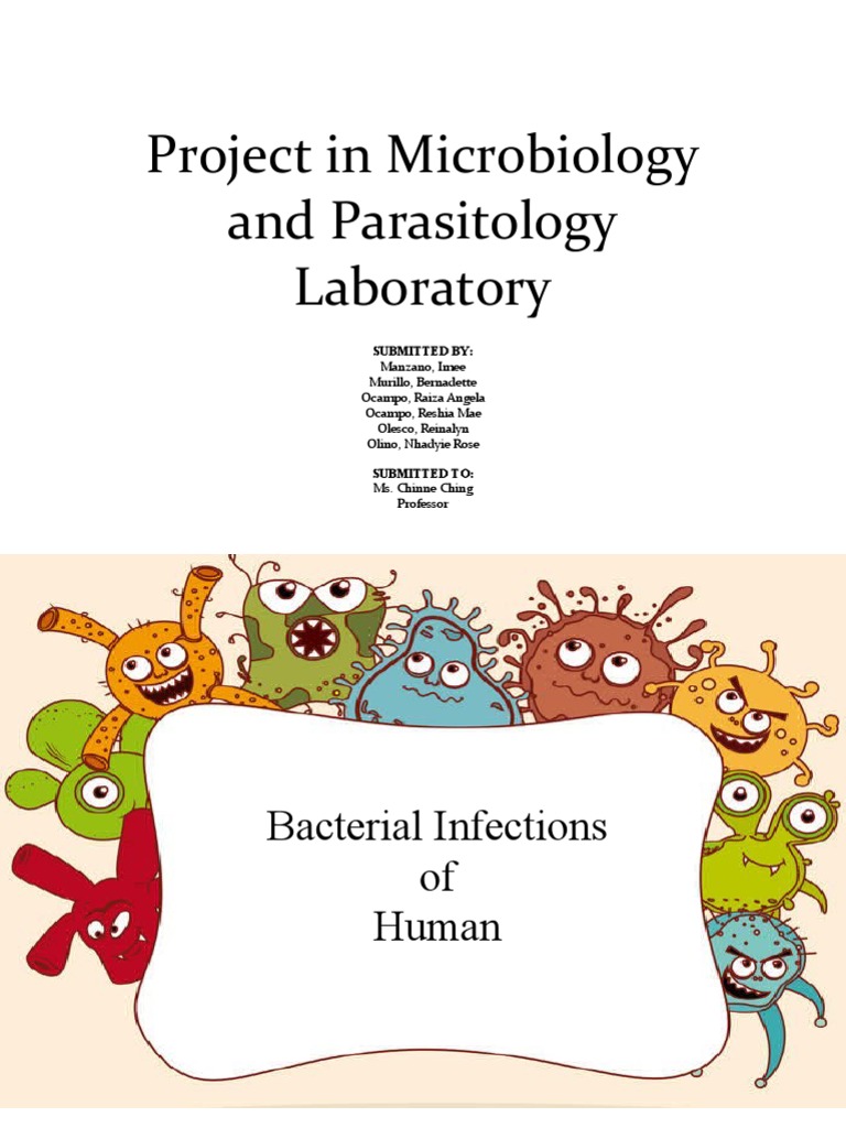 Bacterial Infections of Human Project | PDF | Infection | Clinical Medicine