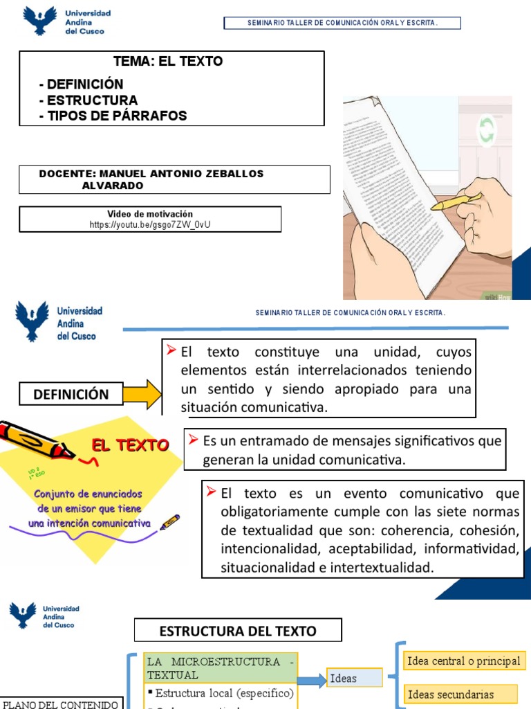 Estructura y Tipos de Texto Expositivo | PDF | Comunicación | Lingüística
