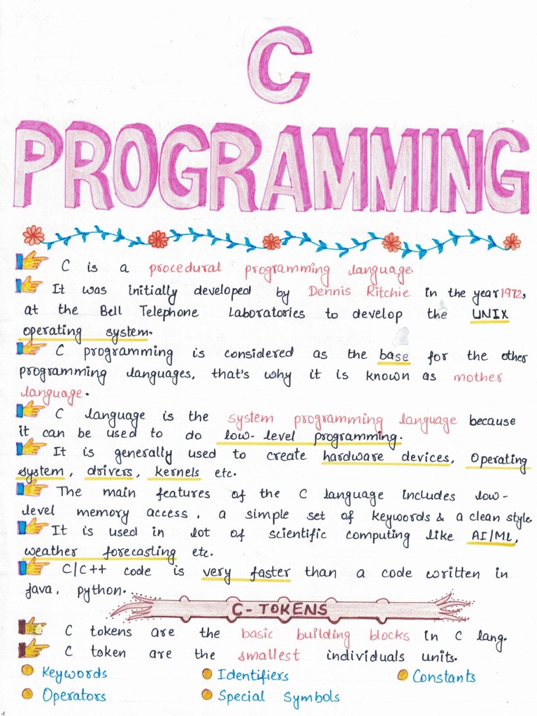 C Programming And Data Structure Sample Pdf