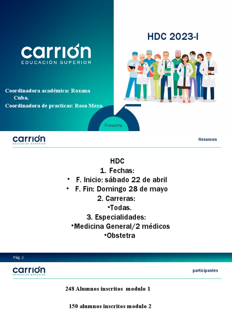 Expo HDC 2023-I | PDF