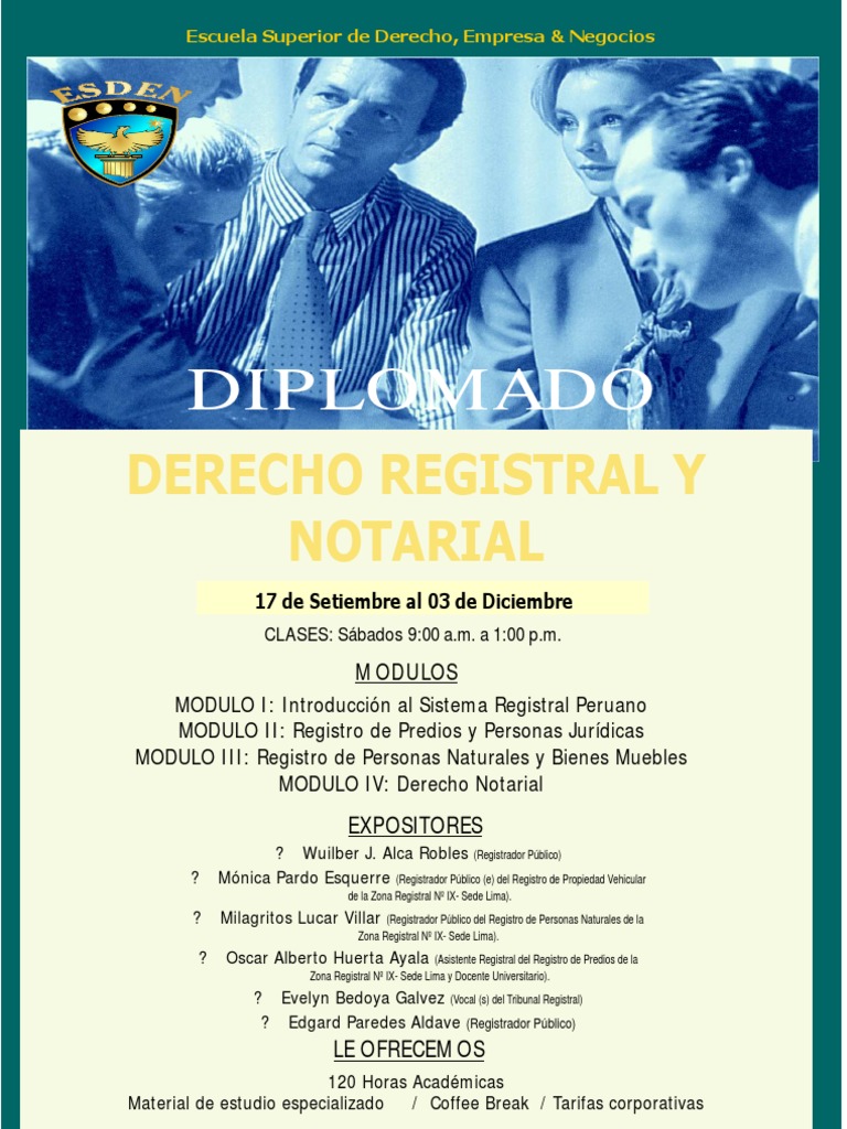 Derecho Registral y Notarial | PDF | Propiedad | Información del gobierno