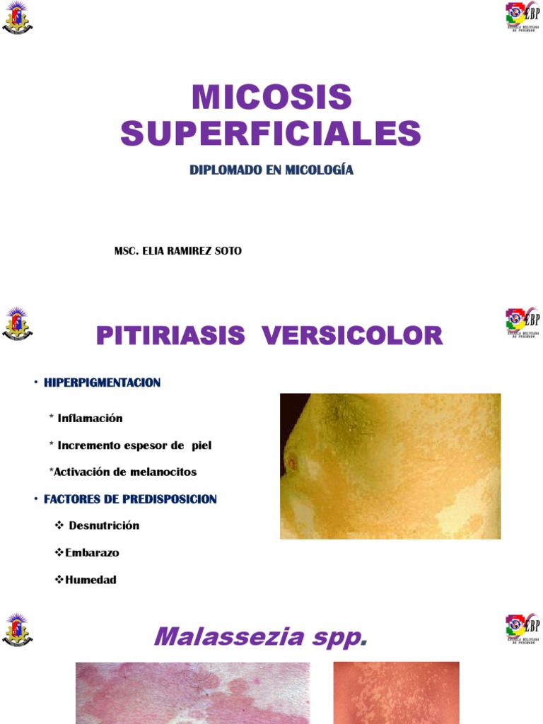 Micosis Superficiales Pdf Candidiasis Condiciones Cutáneas