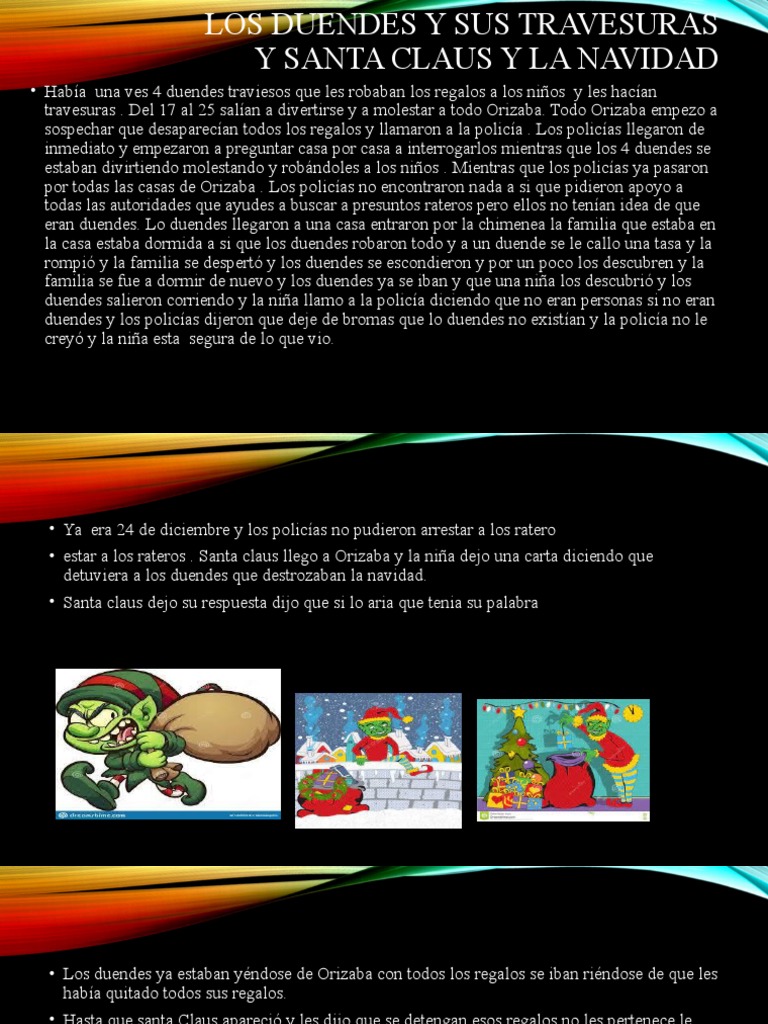 Duendes traviesos y Navidad en Orizaba | PDF