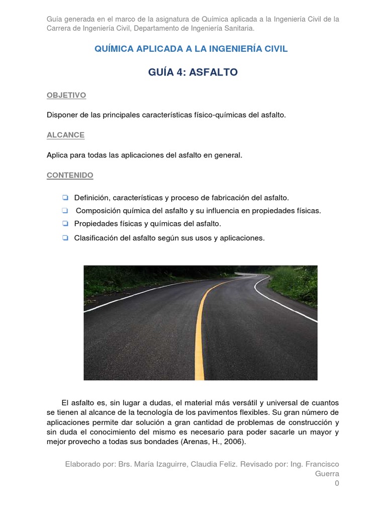 Guía De Asfalto Para Ingeniería Civil Pdf Destilación Asfalto