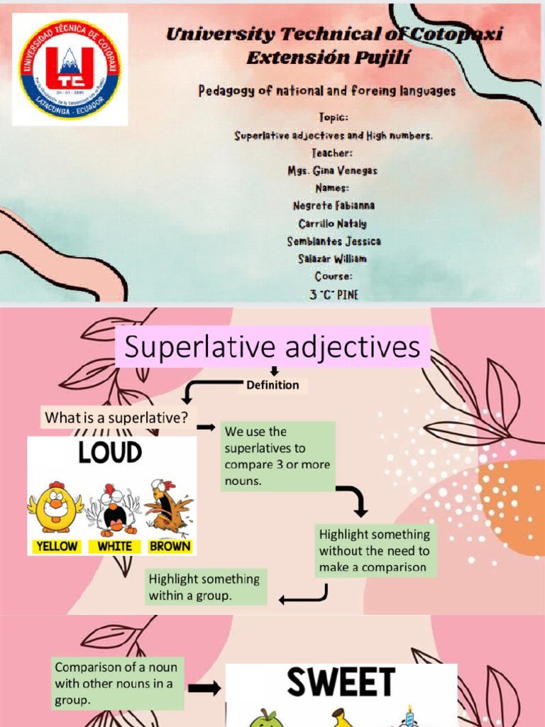 Forming Superlative Adjectives Guide | PDF | Adjective | Linguistics