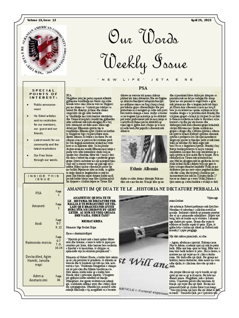 Newsletter Volume 14 Issue 13 | PDF
