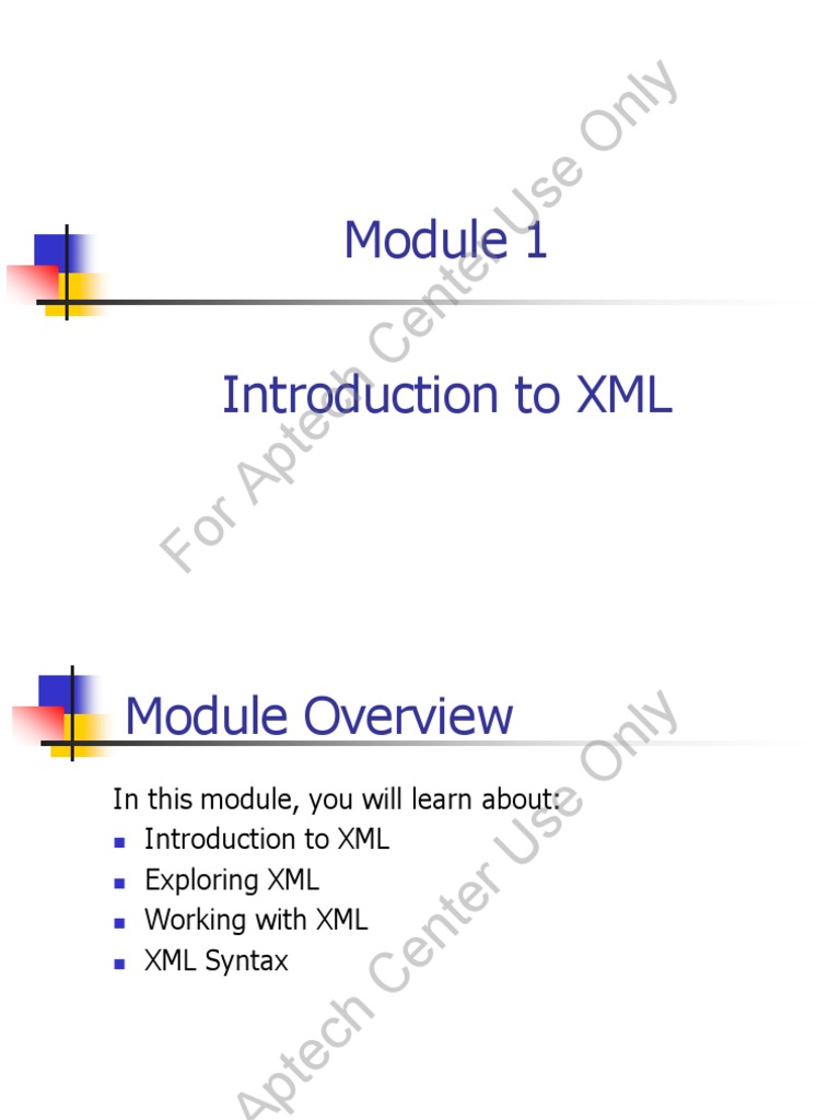 Introduction to Extensible Markup Language (XML): Key Concepts and Syntax | PDF | Xml | Markup ...