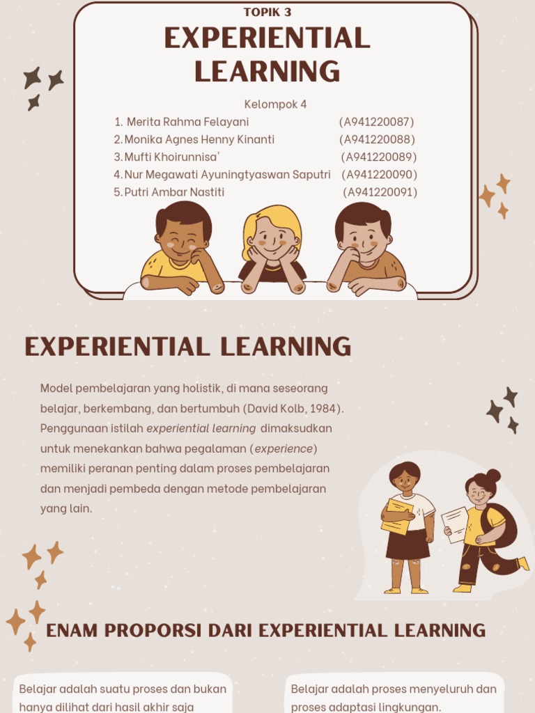 Topik 3 - Experiential Learning | PDF