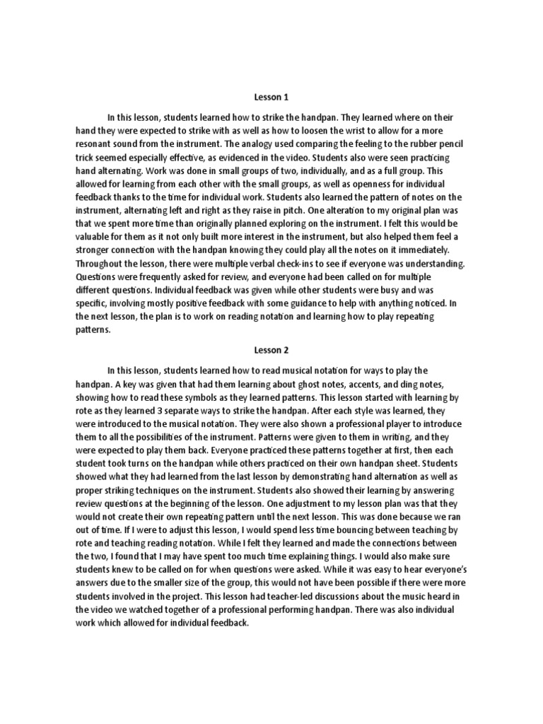 Handpan Lesson Analyses Download Free Pdf Musical Notation