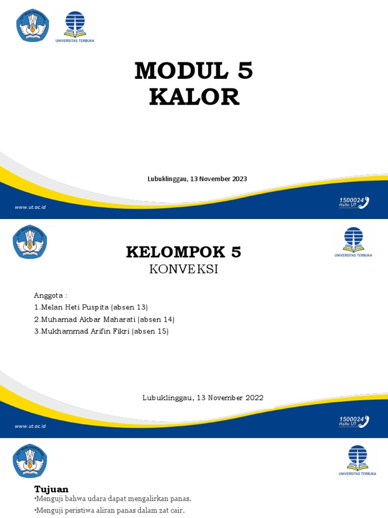 Praktikum Ipa Kelompok 5 Modul 5 Konveksi | PDF
