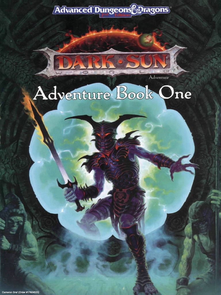 Black Spine Book 1 | PDF | Tsr, Inc. | Dungeons & Dragons