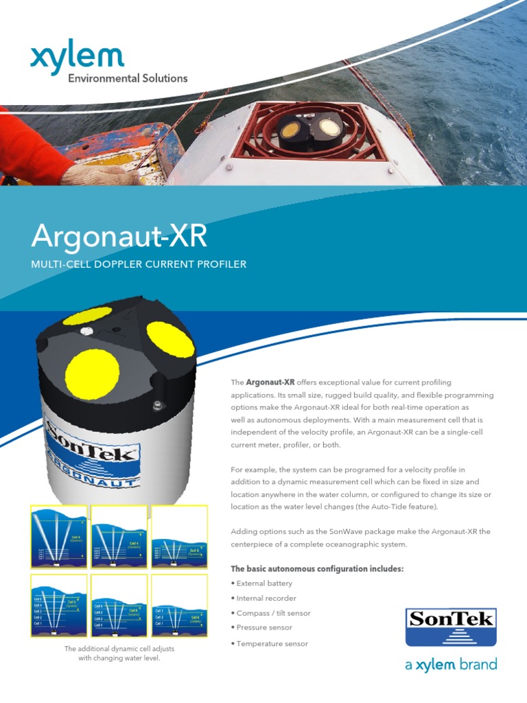 SONTEK - Argonaut-Xr-Brochure | PDF | Physical Sciences | Equipment