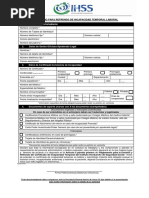 Formulario de Reposo Médico IPS | PDF