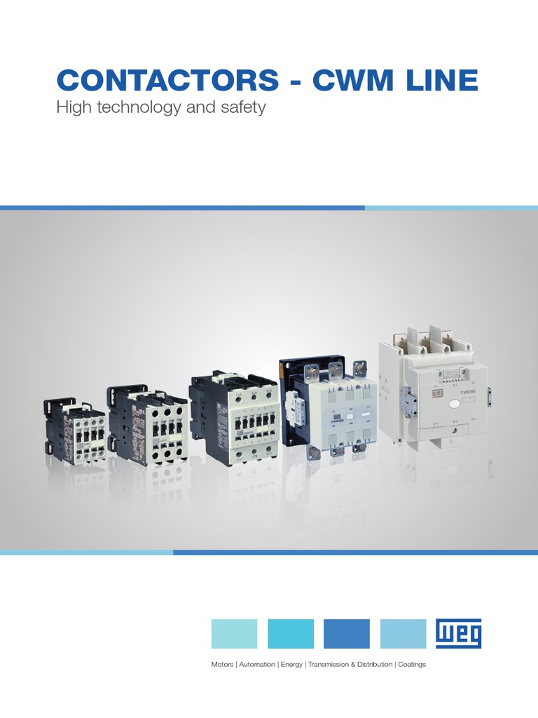WEG CWM Contactors 50070163 en | PDF | Alternating Current | Electrical ...