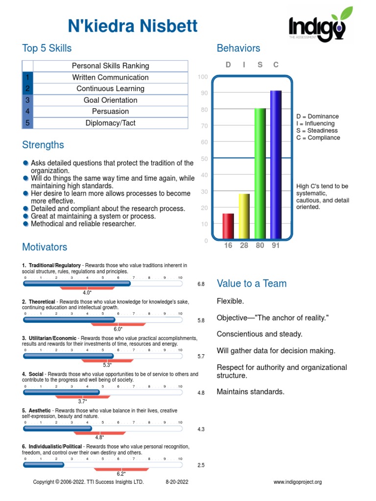 Indigo Self Assessment Report | Download Free PDF | Engineering ...