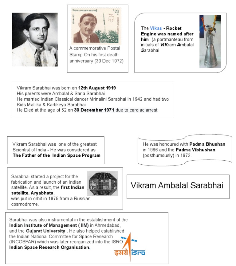 Vikram Sarabhai | PDF