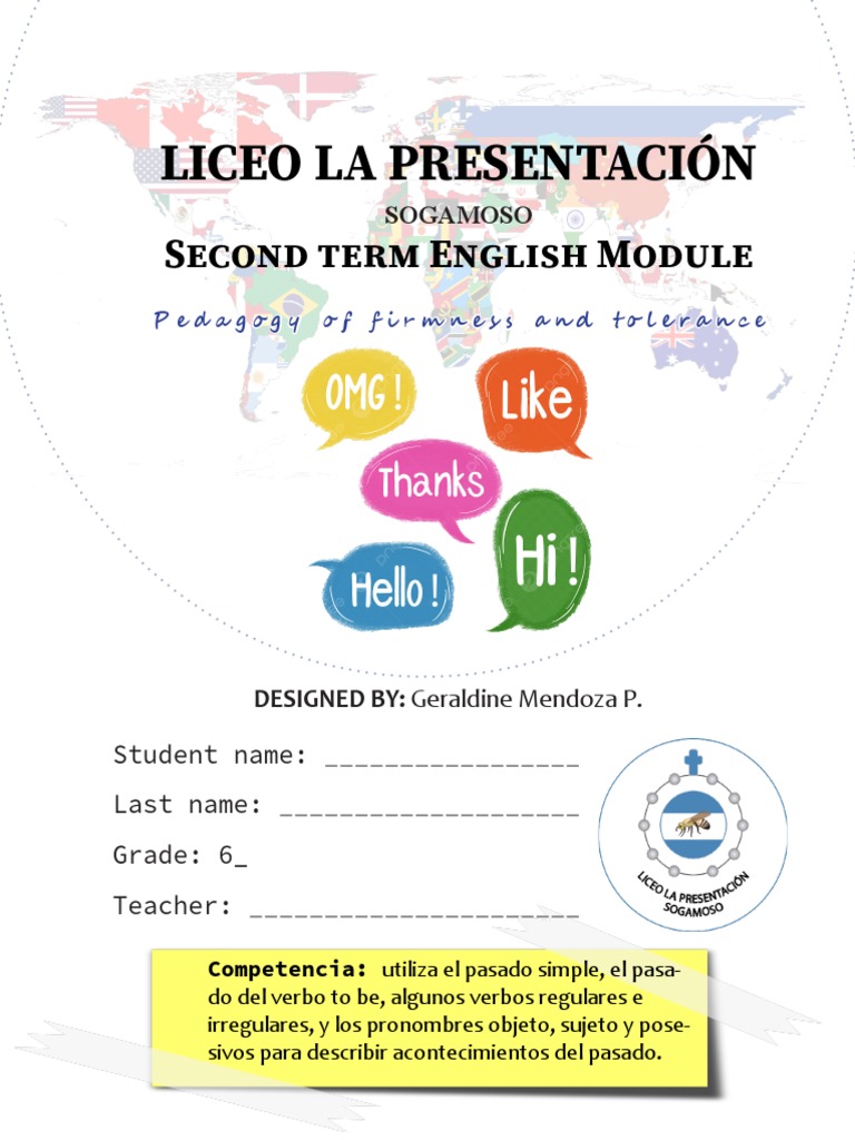 Grade 6 English Module: Past Simple | PDF | Grammatical Gender ...