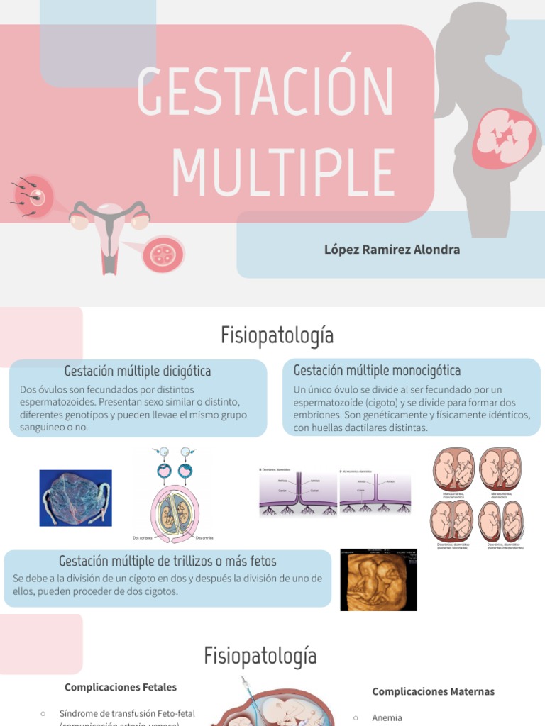 Gestación Múltiple | PDF | El embarazo | Parto