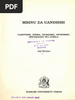 Fasihi Notes Kiswahili | PDF